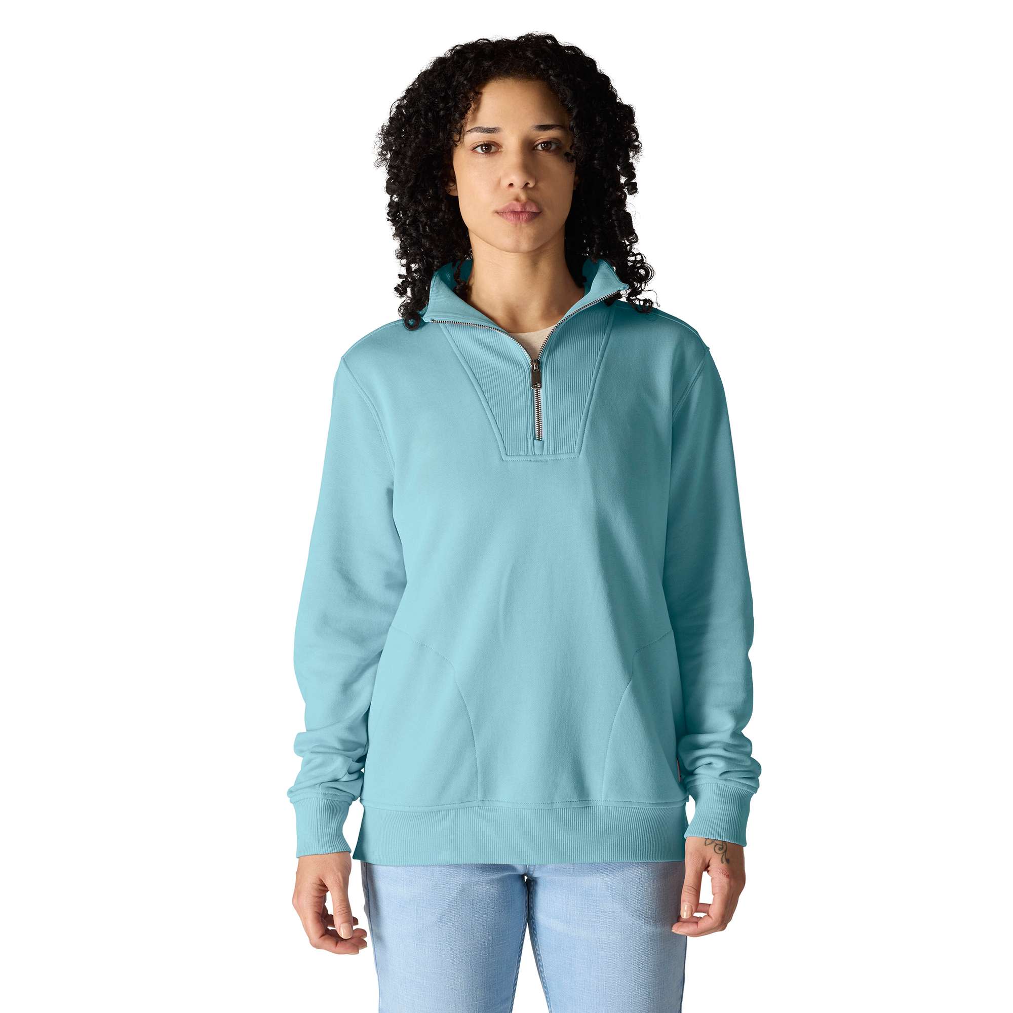 TENCEL™ Fiber Series Half-Zip Sweatshirt | Carhartt Reworked