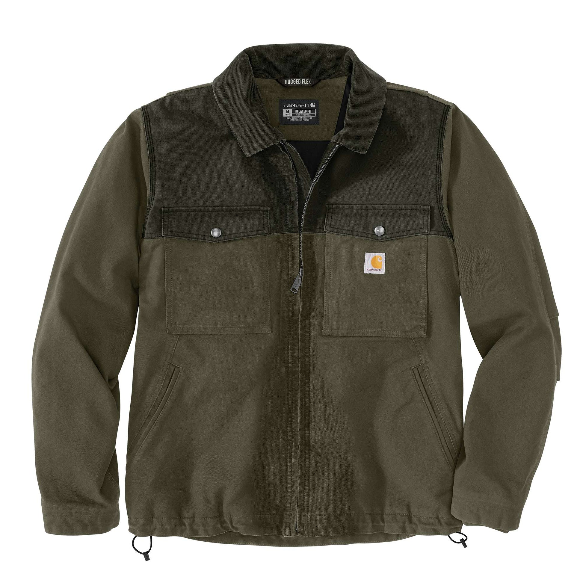 Montana Rugged Flex® Relaxed Fit Duck Insulated Jacket | Carhartt Reworked