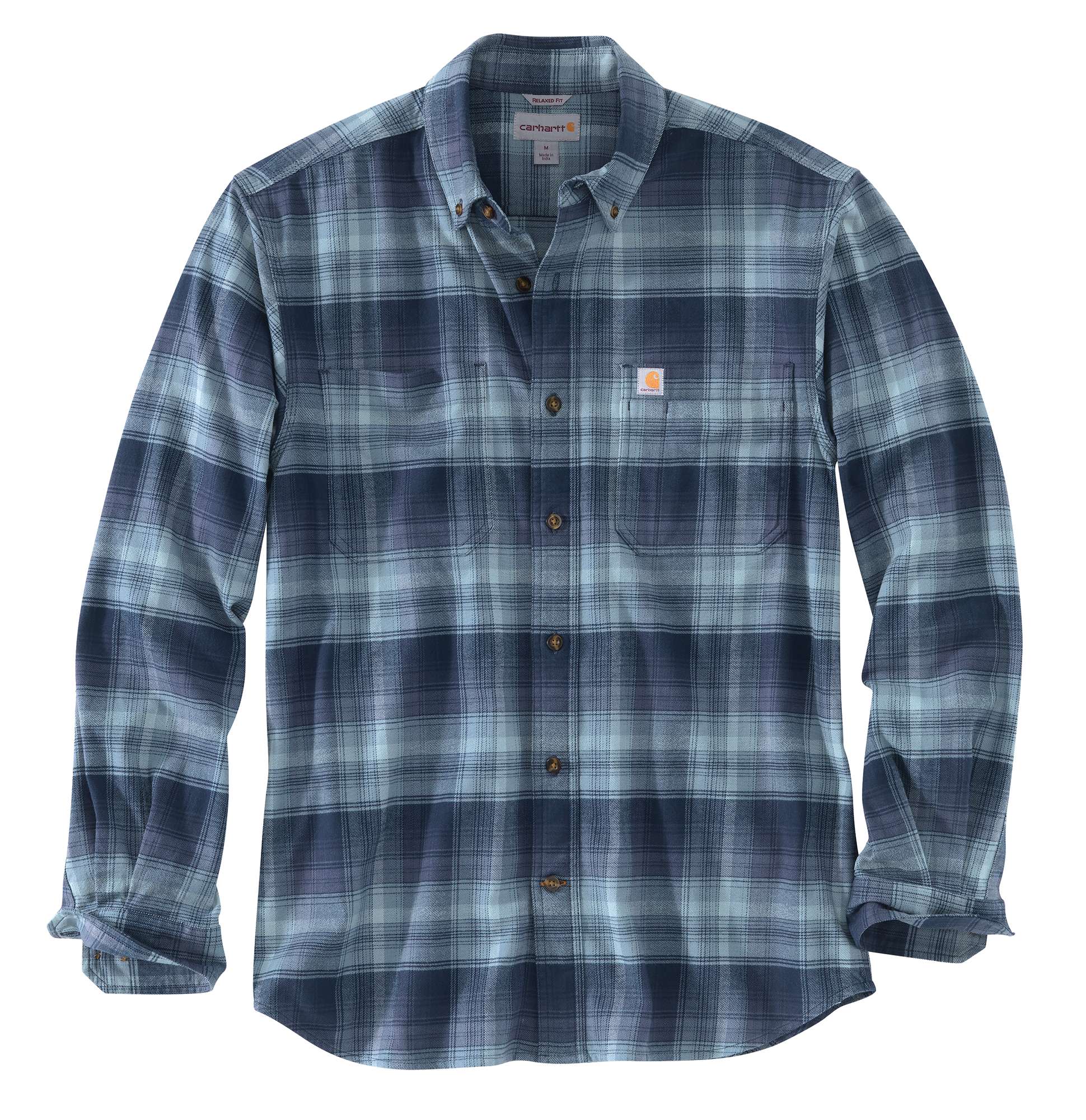 Rugged Flex® Hamilton Flannel Plaid Shirt | Carhartt Reworked