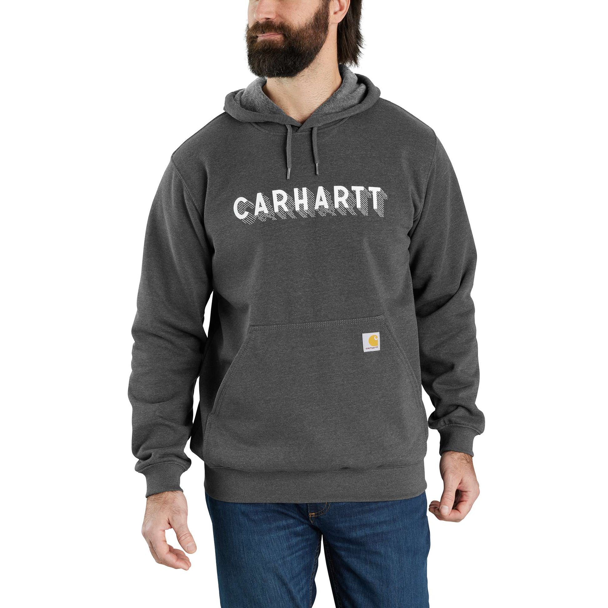 Rain Defender Loose Fit Midweight Logo Graphic Sweatshirt | Carhartt ...