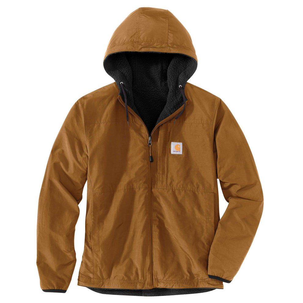Rain Defender® Relaxed Fit Fleece Reversible Jacket | Carhartt Reworked