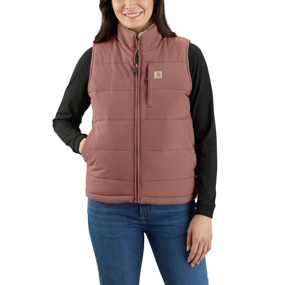 Women's Montana Puffer Vest - Insulated - Reversible | Carhartt Reworked